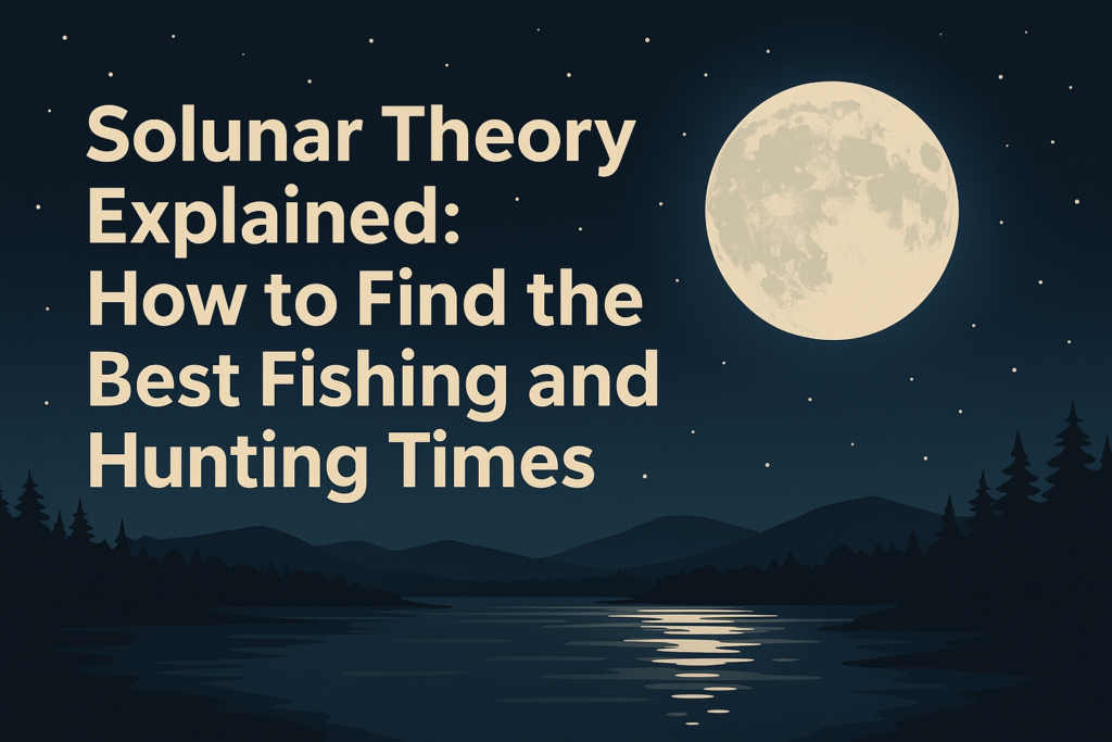 Solunar Theory Explained: How to Find the Best Fishing and Hunting ...